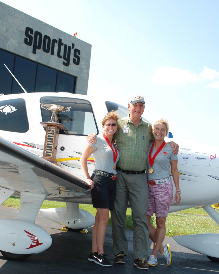 Stanger and Holt Win Air Race Classic — Aviation Research